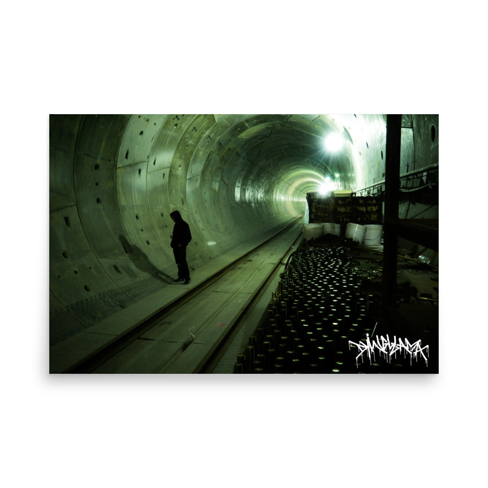 Poster (LA Tunnel) – DyingLlama