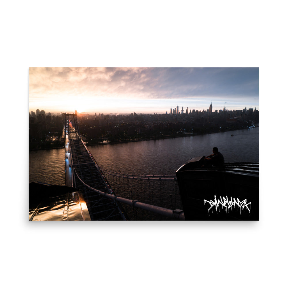 Poster (Bridge Sunset) – DyingLlama